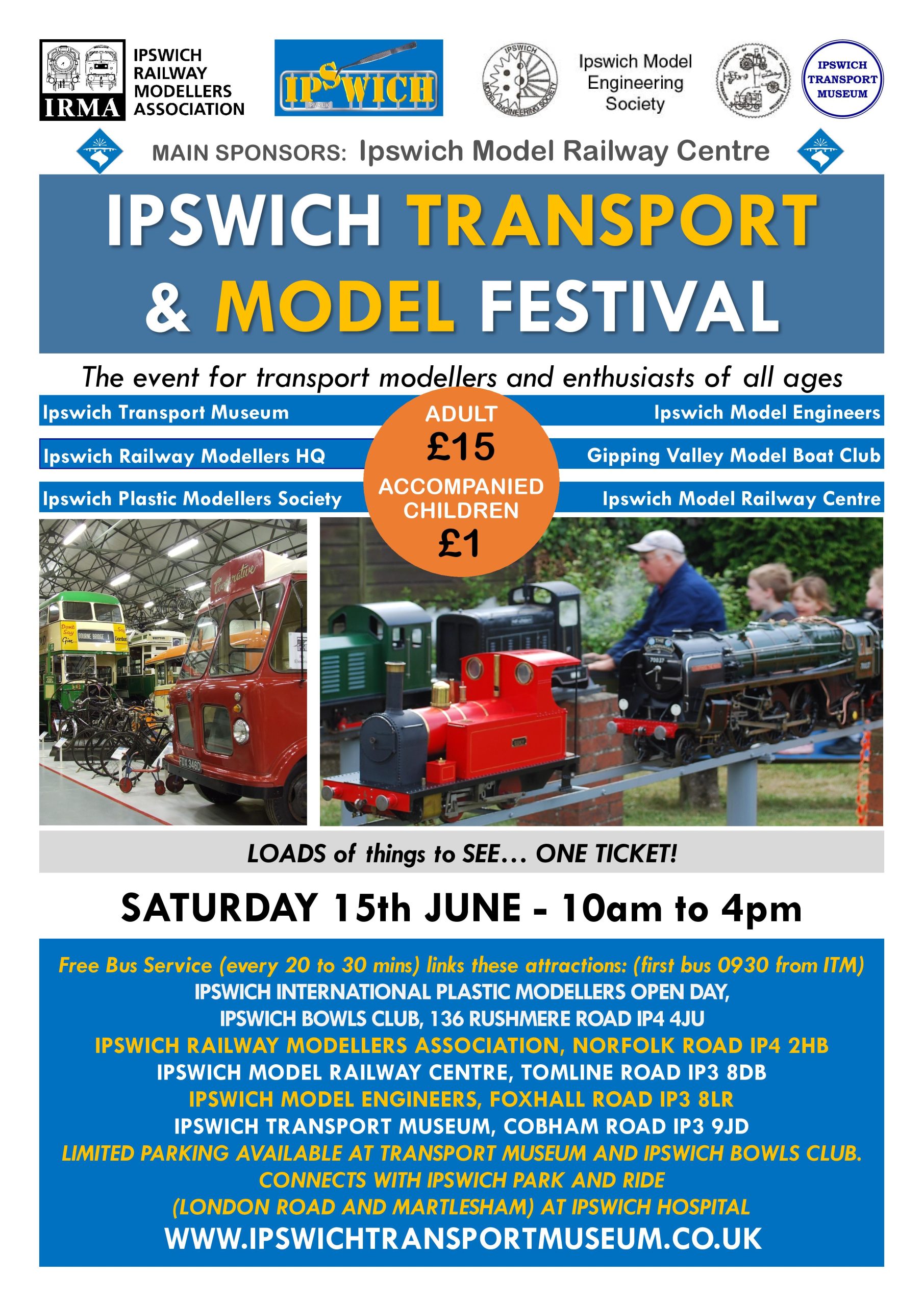 Ipswich Transport & Model Festival – Ipswich Railway Modellers Association